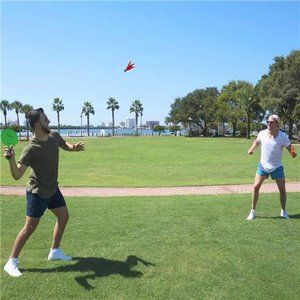 Games | Paddle Game Select Double 4 Paddles 11 Birdies 4 Ballsa Must ...